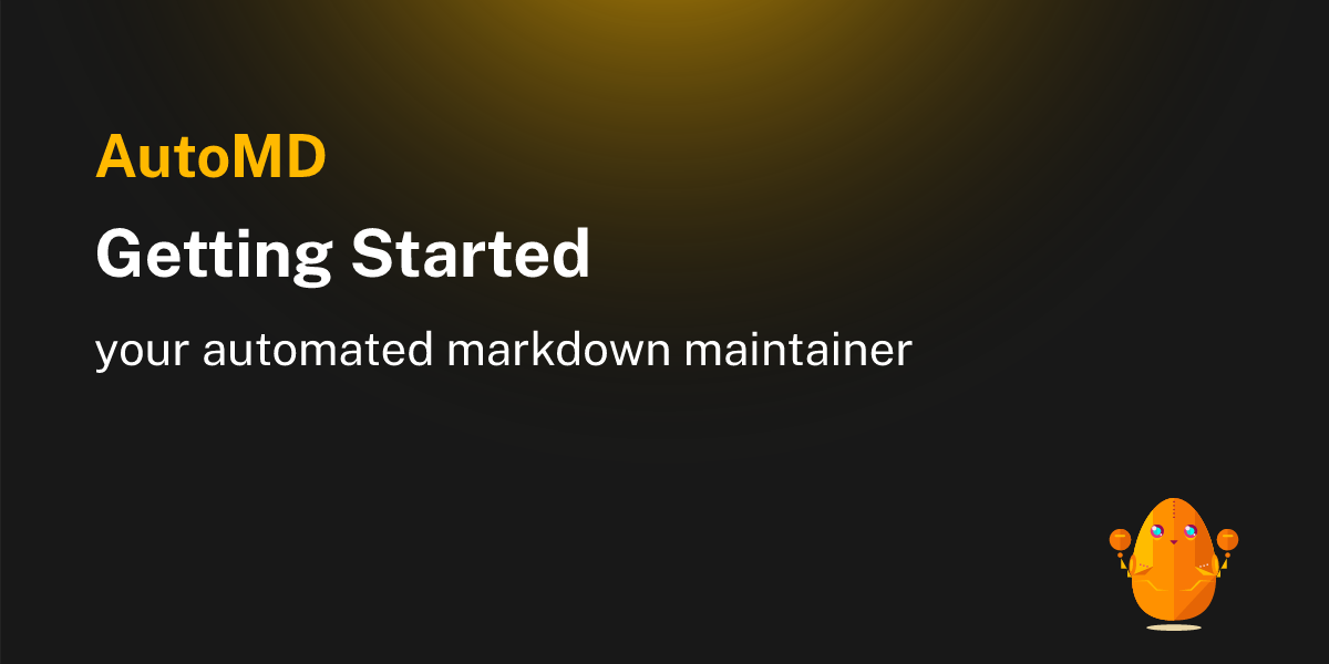 Getting Started - AutoMD